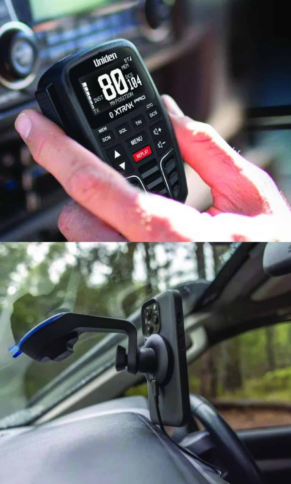 UHF Radio & Quad Lock Mounting - Newcastle, Maitland, Cessnock